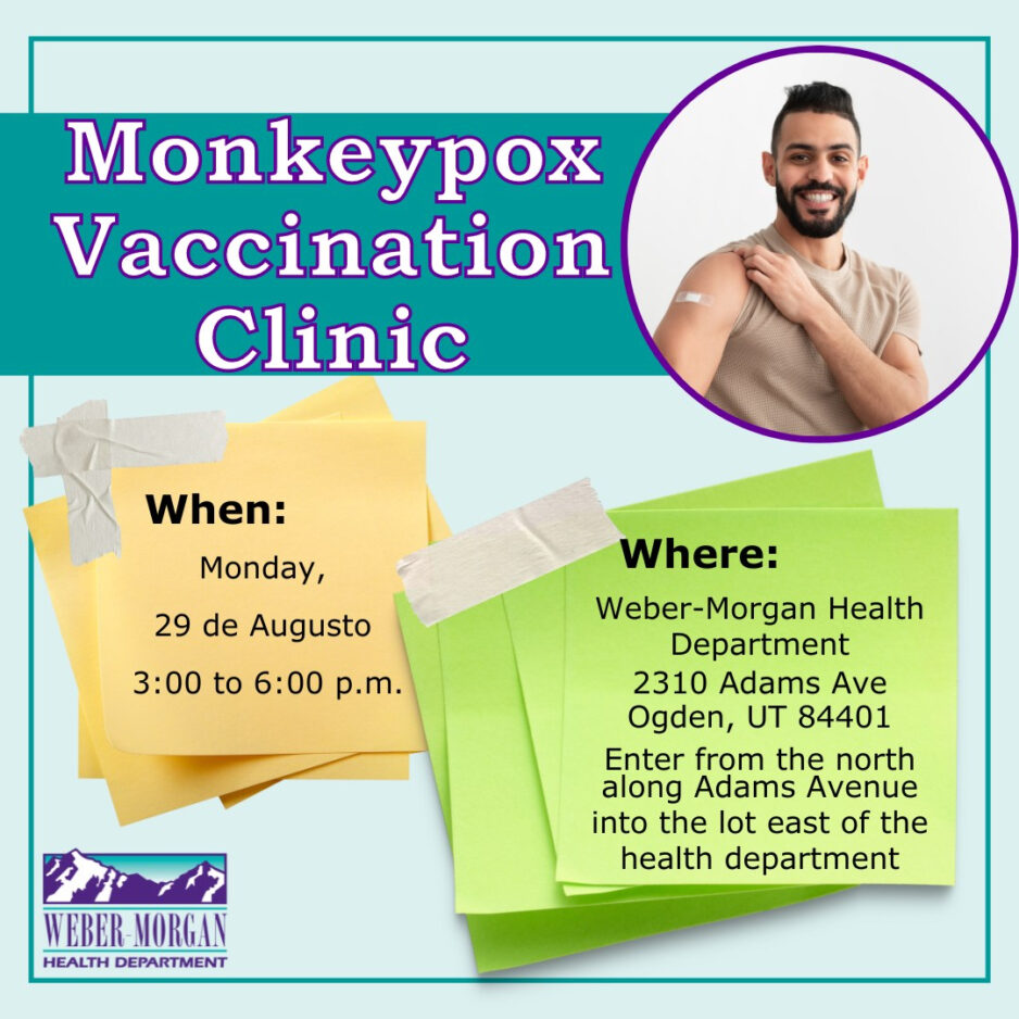 Weber-Morgan Health Department holding monkeypox vaccination clinic ...